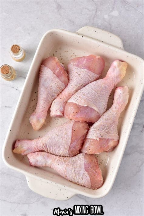 Oven Baked Bbq Chicken Legs Marias Mixing Bowl