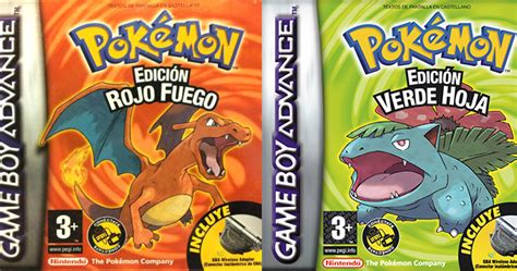 Descargar Pokémon Verde Hoja y Rojo Fuego