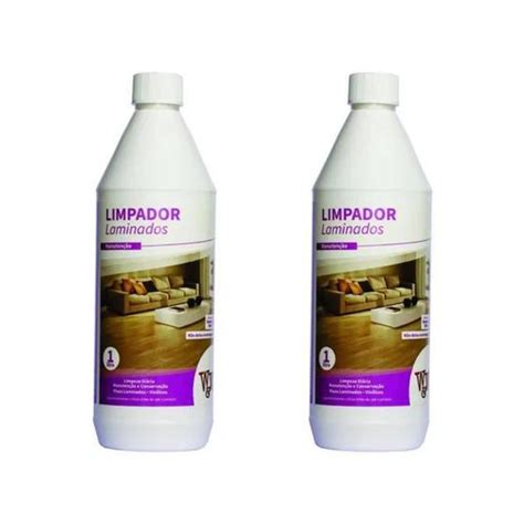Kit 2 Limpador Concentrado Pisos Laminados E Vinilico W W 1L Limpa