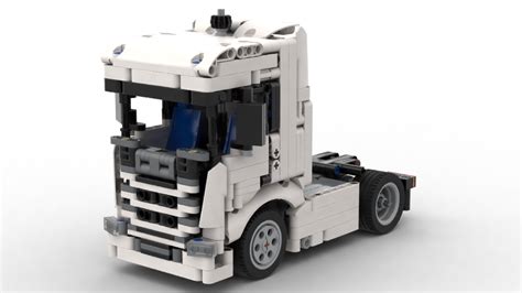 Lego Moc Scania 4x2 Tractor Unit By Technicmocer Rebrickable Build