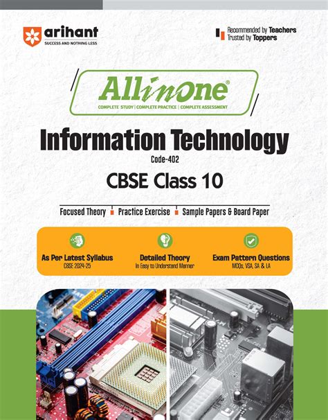 Buy All In One Information Technology Cbse Class 10th Based On Latest Ncert For Cbse Exams 2025