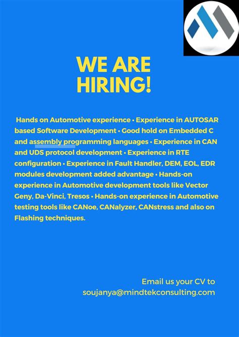 soujanya sridhar on linkedin autosar bsw engineer bangalore share cv s