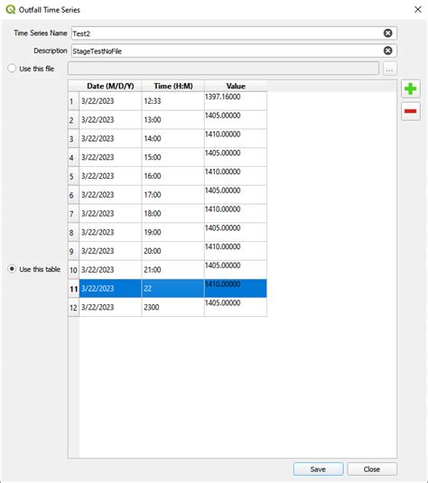 Tidal Or Timeseries Tables For Outfalls · Issue 883 · Flo 2dsoftware