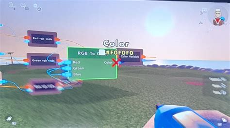rgb to color always outputs white r recroom