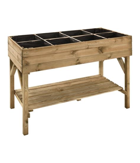 Carré potager surélevé Gariguette pour jardinage chez Piscineo