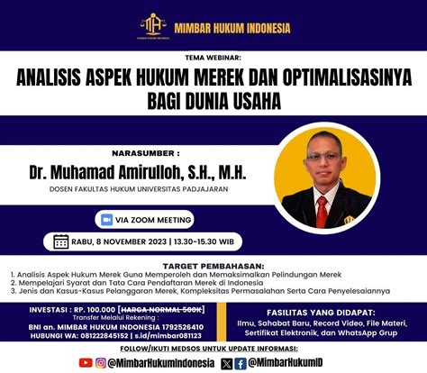 Mimbar Hukum Indonesia On Linkedin Join Our Event And Grab The Benefit