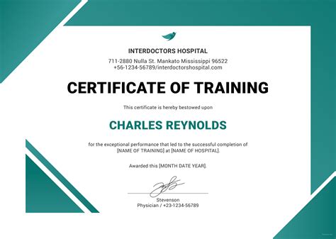 Free Certificate Templates For Word