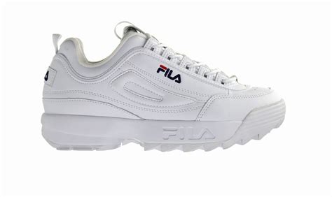Fila Disruptor Mens White Trainers