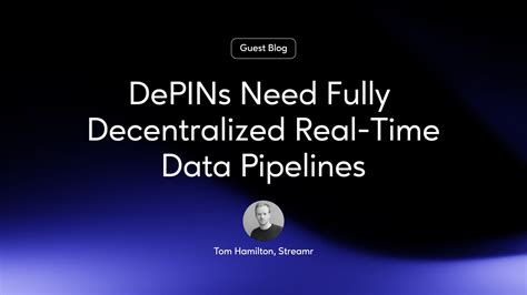 Depins Need Fully Decentralized Real Time Data Pipelines Peaq