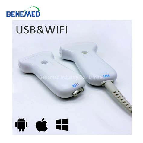 USB WiFi Ultrasound Convex Linear Probe For Ios Android Windows Device Scanner And USB Ultrasound