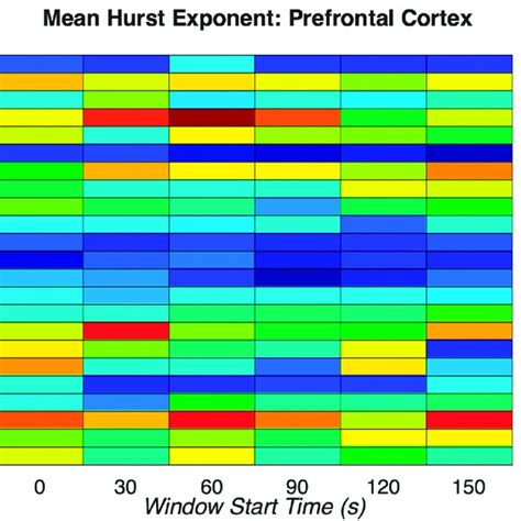 Mean Hurst Exponent Indices For Prefrontal Eeg Electrodes Across All Download Scientific