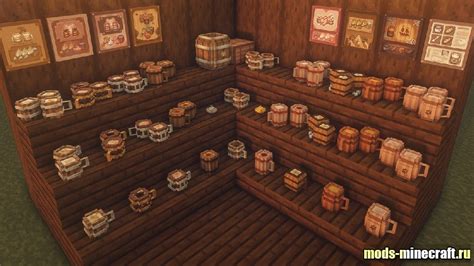 Drink Beer Мод на алкоголь Mods Minecraft Ru