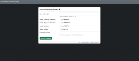 Github Ping8601random Password Generator A Random Password