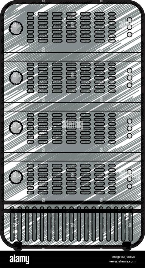 Database Storage Cpu Stock Vector Image Art Alamy