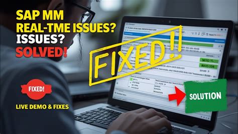 Sap Mm Real Time Issues And Solution Processautomatic Po Errors In