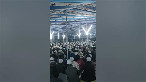হাজার হাজার শ্রোতাদের নিয়ে আল্লামা মুফতি মুস্তাকুন্নবী হুজুরের বগুড়ার
