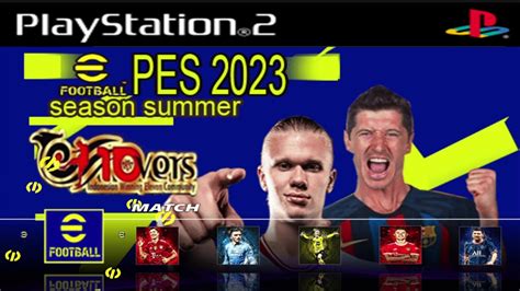 Pes 2023 Ps2 Efootball Atualizado Novembro Youtube