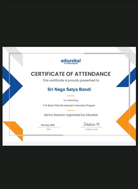 B Sri Naga Satya On Linkedin Edureka Fullstackdevelopment