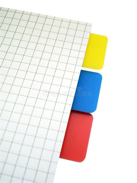 Tabs Of Files Stock Photo Image Of Colorful Report Text