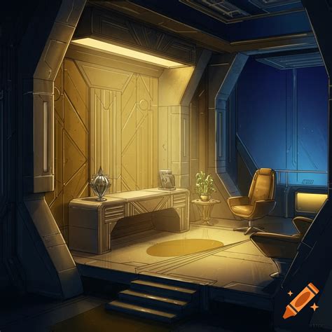 Sci Fi Starship Interior Designs