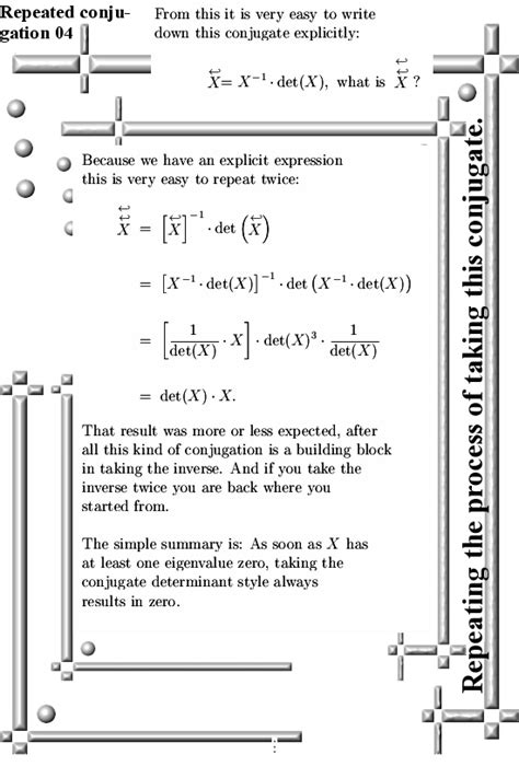 What Is The Repeated Conjugate ‘determinant Style Also Repeated What Is The Repeated Conjugate ‘determinant Style Also Repeated