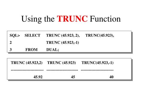 Ppt Ch 3 Single Row Functions Powerpoint Presentation Free Download Id 2480649