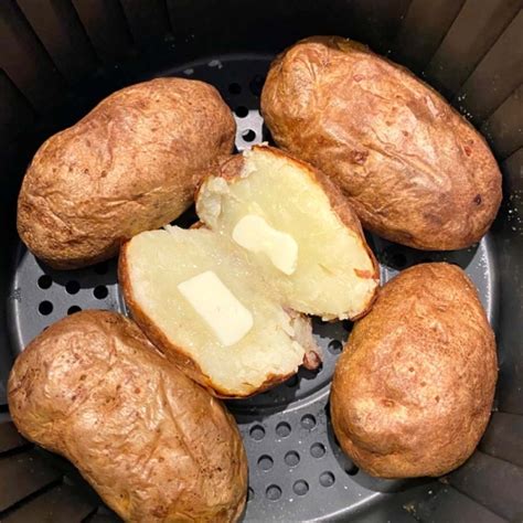 Air Fryer Baked Potatoes Melanie Cooks