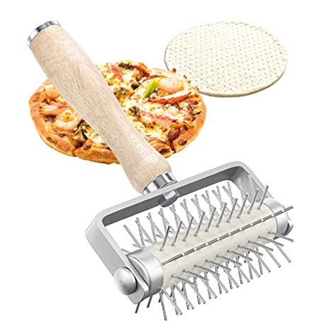 Snagshout Pizza Dough Dockerpastry Roller With Stainless Steel
