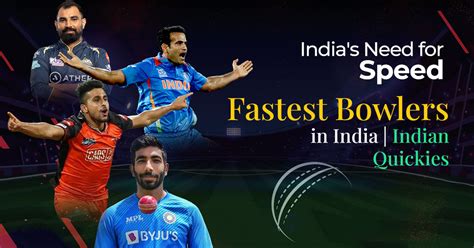 Indias Need For Speed Fastest Bowlers In India Indian Quickies