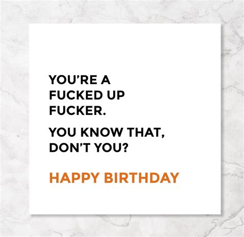 Funny Birthday Card For Him Her Friend Mate Brother Sister Colleague