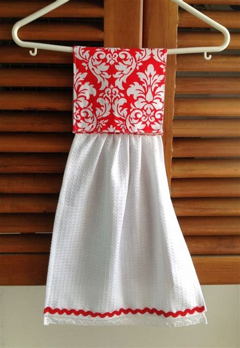 Free Hanging Kitchen Towel Pattern Web Sew The Towel Topper Pieces