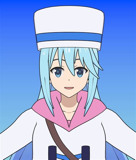 3d Model Pack Aqua Goddess Konosuba 3d Model Blender Vr Ar Low