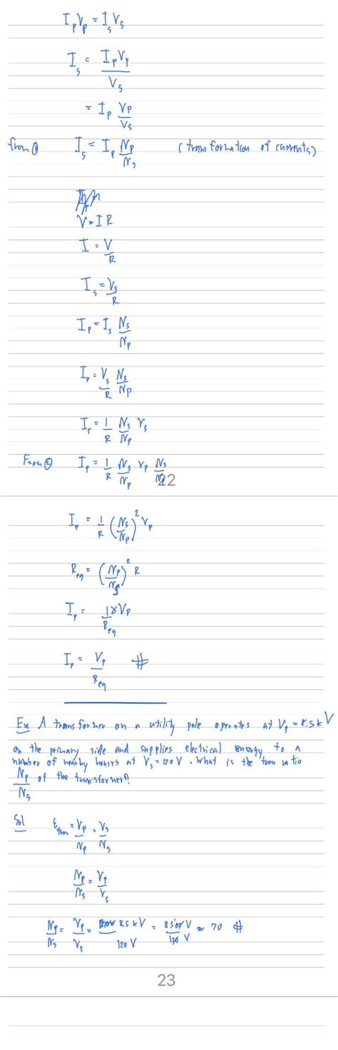 Transformers Physics Rphysicsstepbystep