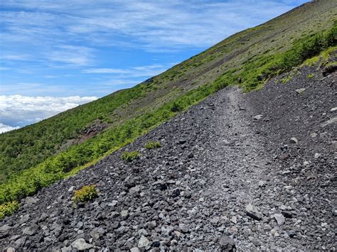 富士登山ルート3776を2泊3日で踏破！2日目、pica表富士～宝永山荘 じゃっくのグルメ旅日記