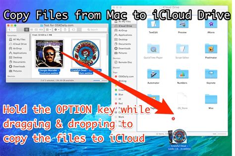 Ways To Copy Files To ICloud Drive From Mac OS X Finder