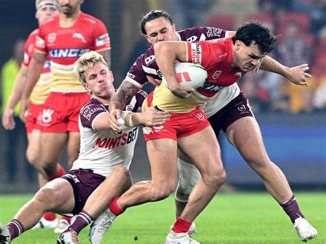 Nrl Live Supercoach Scores And Analysis From Dolphins Vs Manly Sea