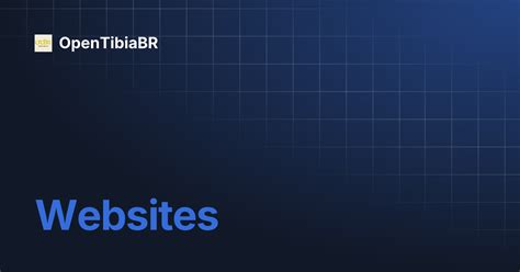 Websites Opentibiabr