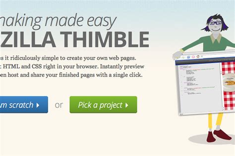 Mozilla Launches Thimble Site Building App For Html Novices The Verge