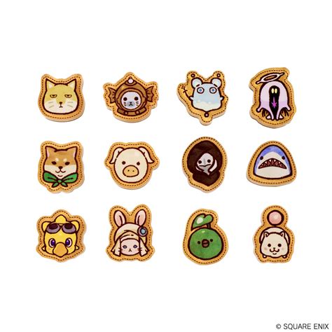 Final Fantasy Xiv Minion Acrylic Magnet Vol 2 Display Square Enix Store