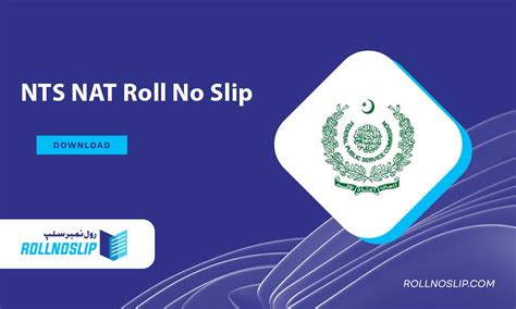 Nts Nat Roll No Slip 2025 Download By Cnic [8 March]