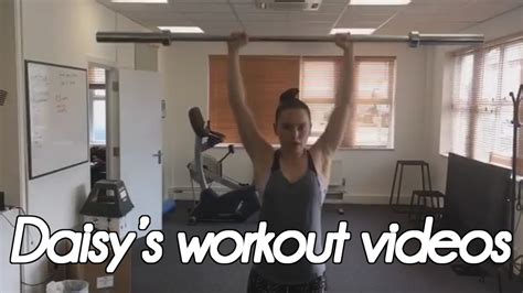 Daisy Ridleys Workout Fitness Videos Youtube