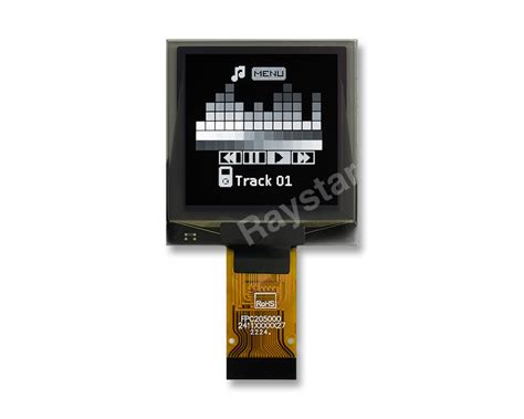 Square Oled Display 1 5 Inch 128x128 Module Rex128128h