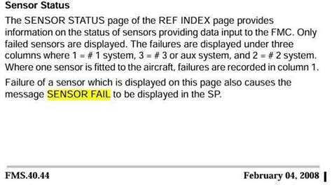 Sensor Status Page In Fms Md 11f And Md 11p By Rotate X Planeorg Forum