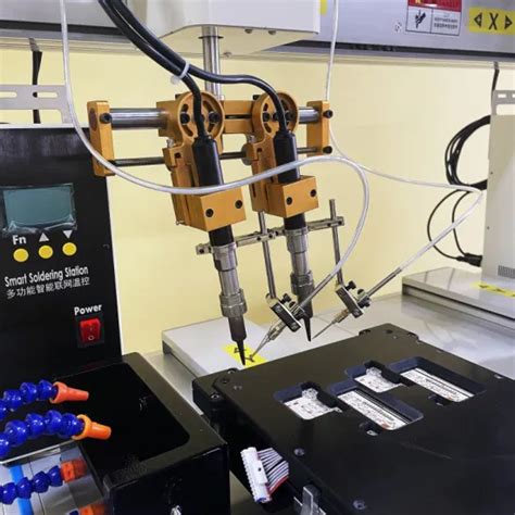 Lcd Displays Auto Solder Machine Robotic Soldering System For Pcb