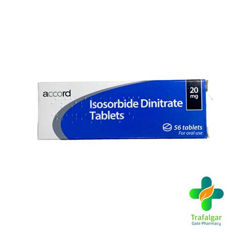 Isosorbide Dinitrate 20mg Tab Trafalgar Gate Pharma