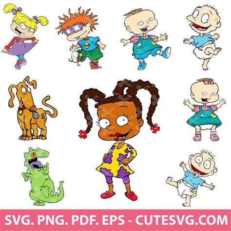 150 Files Rugrats Bundle Svg Rugrats Svg Rugrats Vector Etsy India