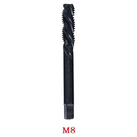 HSS Spiral Metric Tap Drill Set For Threading Sizes With Nitriding