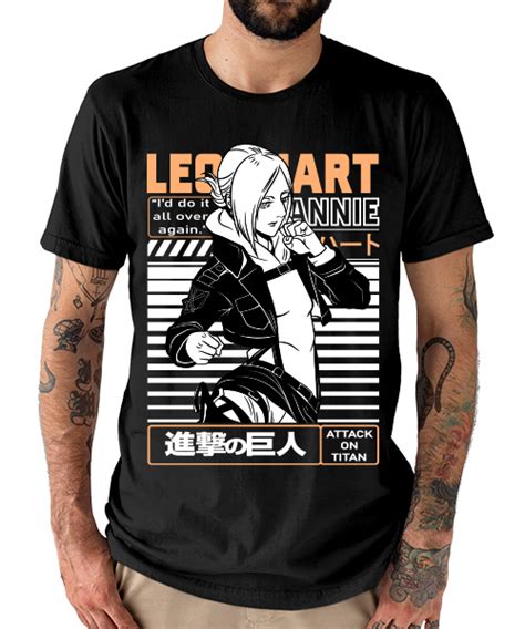 Camiseta Unisex Attack On Titan Annie Leonhart Batalla Final
