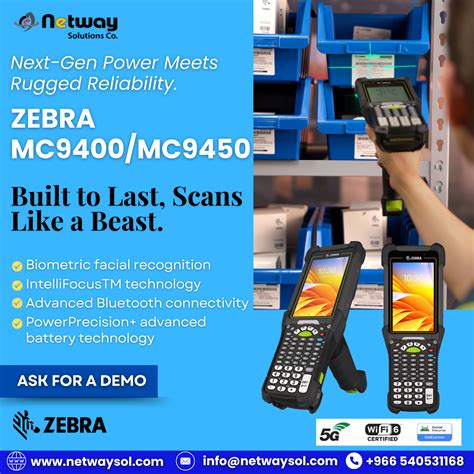 Zebra Mc9400 Mc9450 Mobile Computer
