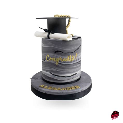 Pastel De Graduación Happy Dessert